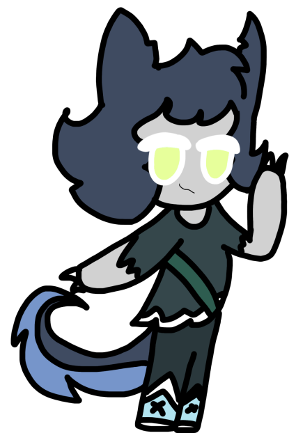 Crunchy wolf cookie - ibisPaint