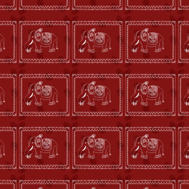 indian Traditional pattern 2 - ibisPaint