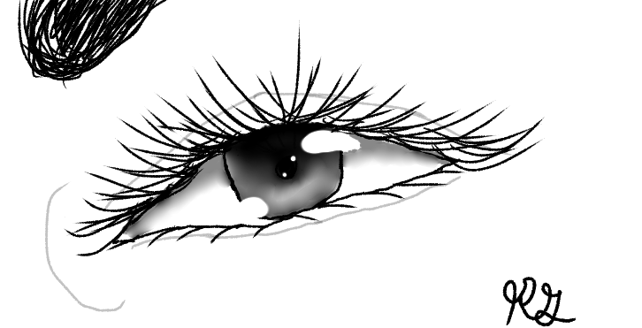 Eye of shadows - ibisPaint