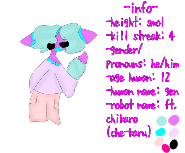 reff sheet for Toe - ibisPaint