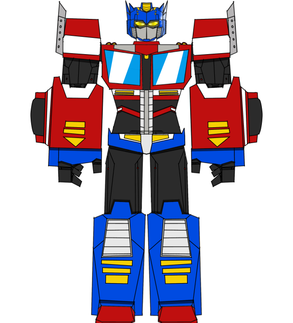 Transformers Optimus Design - ibisPaint
