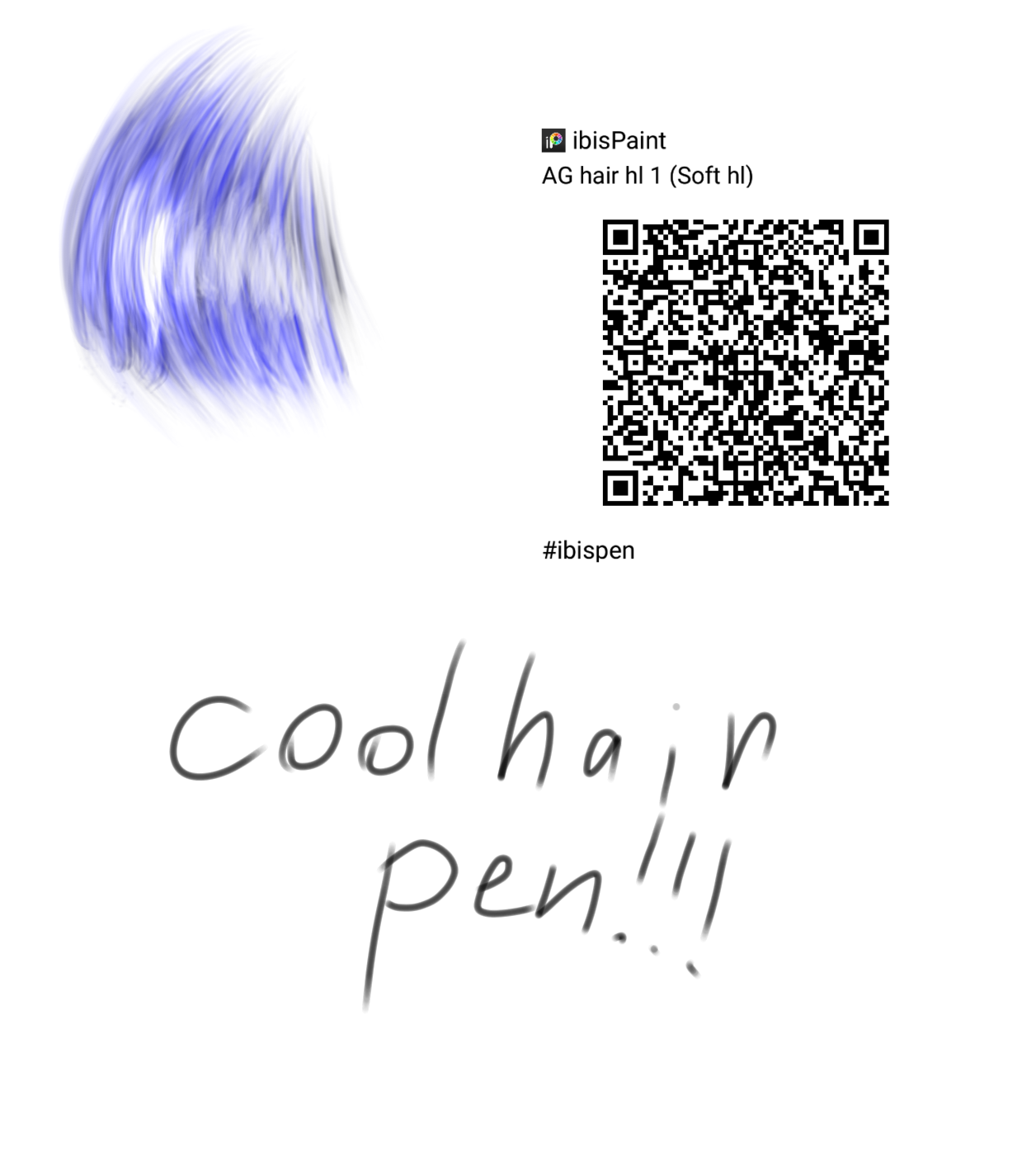 hair ibis pen - ibisPaint