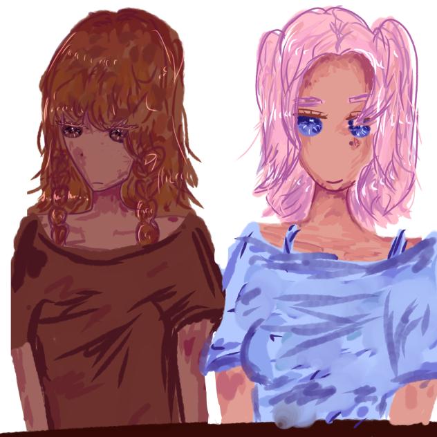 Two friend - ibisPaint