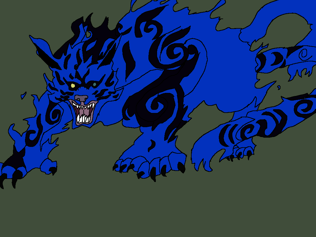 two tailed beast matabi naruto shipuden - ibisPaint