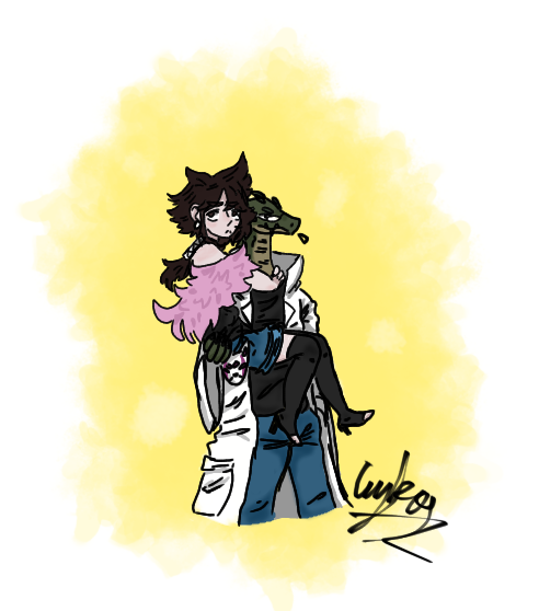 Kaya and Shyrul - ibisPaint