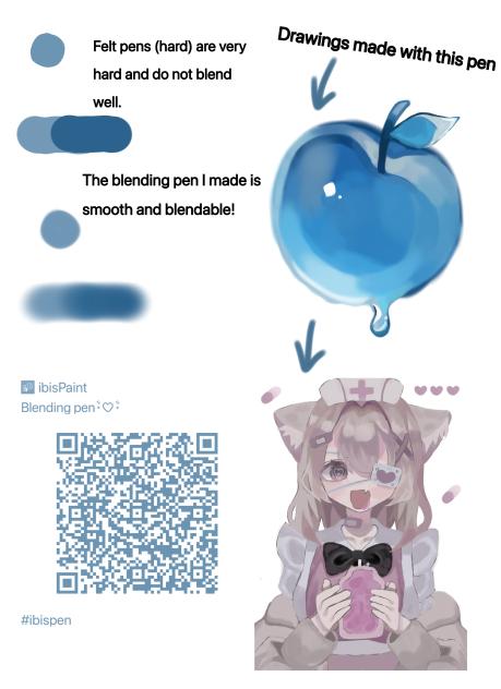 Sharing a pen I made! - ibisPaint