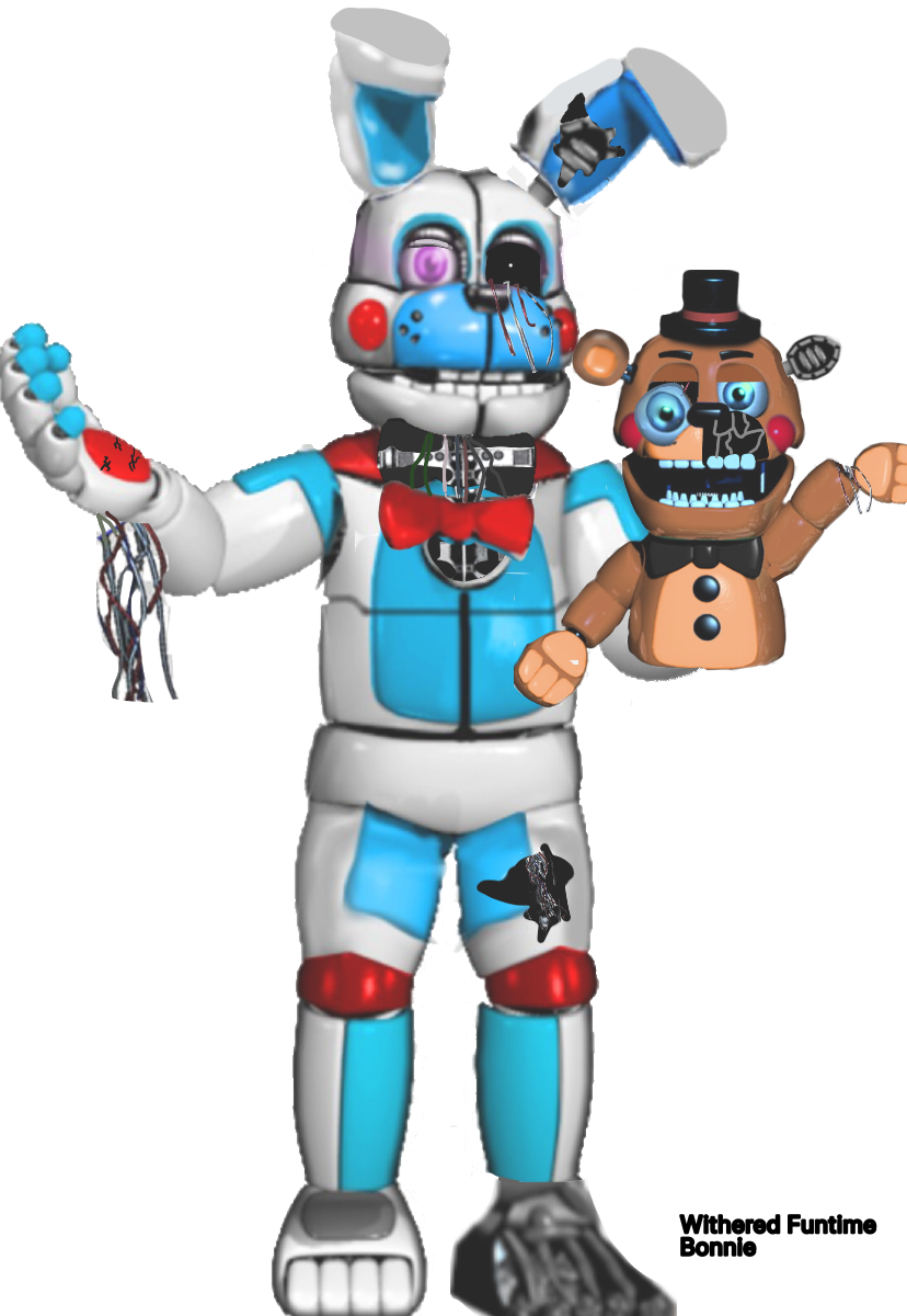 Withered Funtime Bonnie - ibisPaint