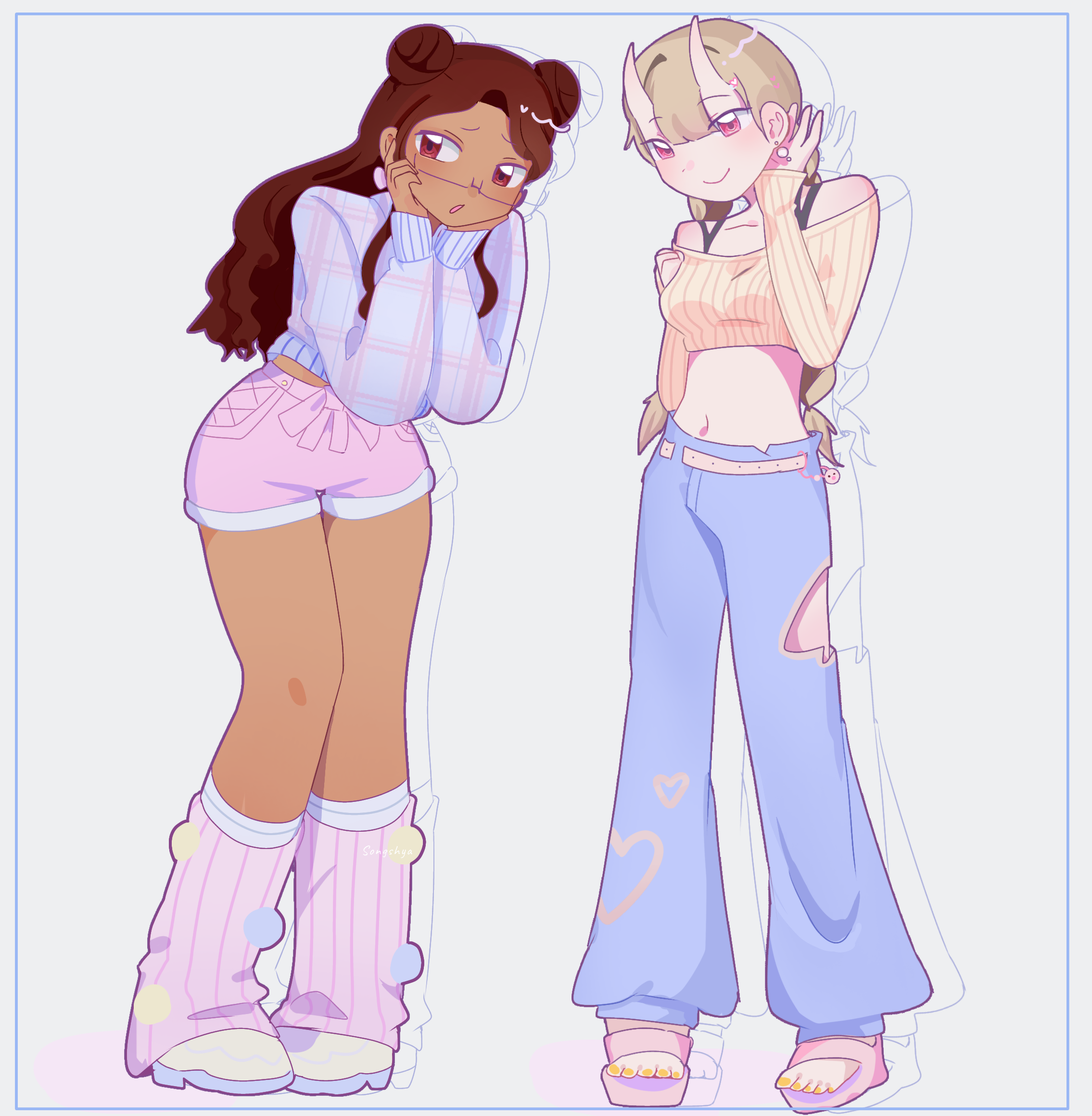 Us gals - ibisPaint