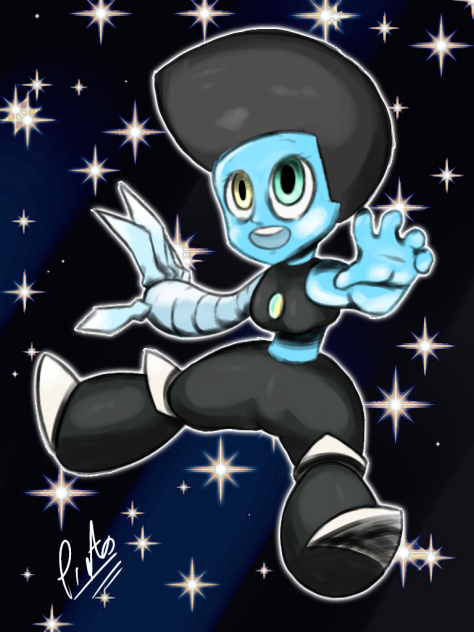 Moonstone In the Cosmos - ibisPaint