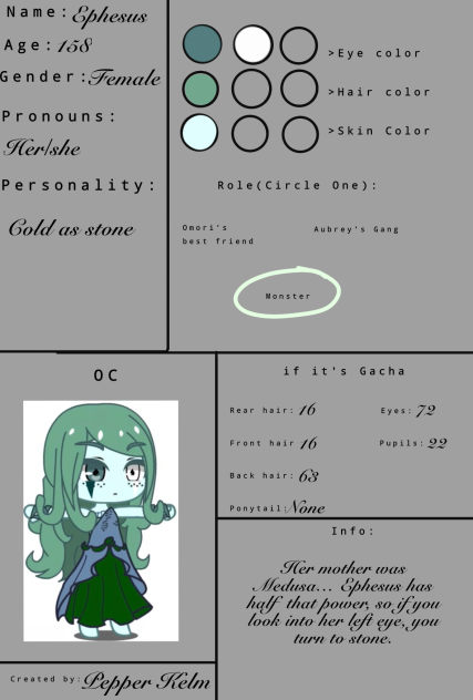 Another character sheet - ibisPaint