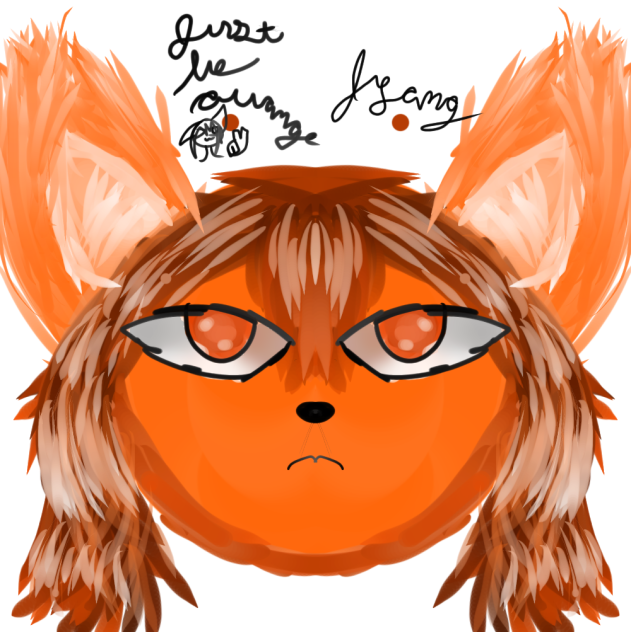 Just be orange fox - ibisPaint