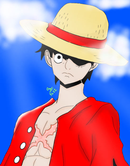 Luffy - ibisPaint