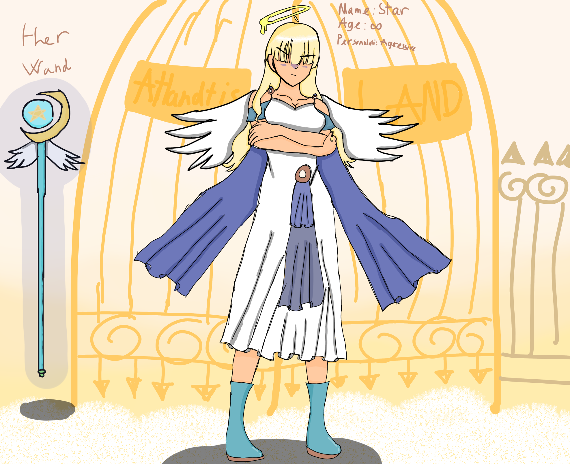 Atlantis land gate - ibisPaint