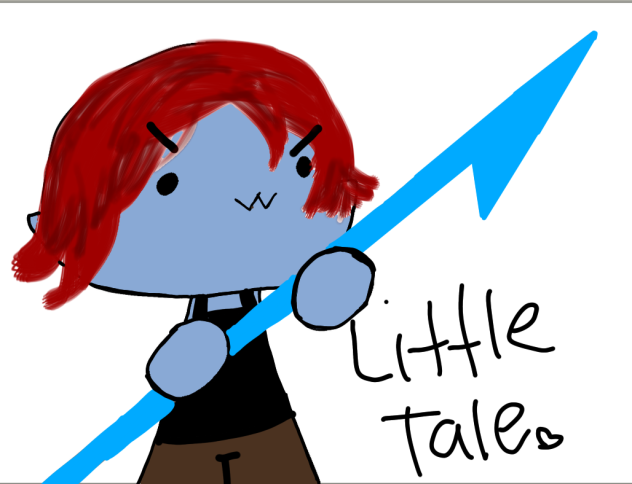 Little Tale, Undyne - ibisPaint