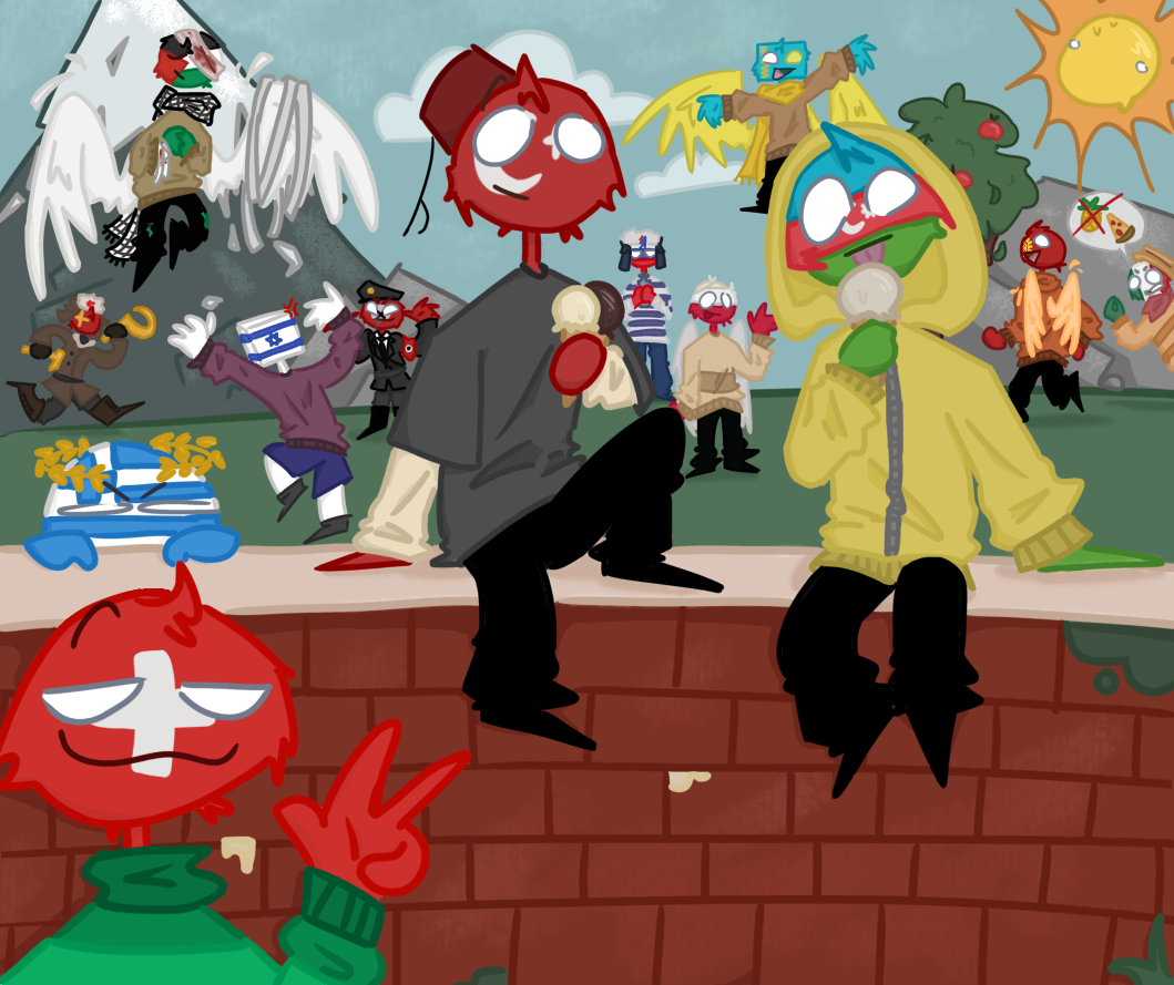 Countryhumans işte - ibisPaint