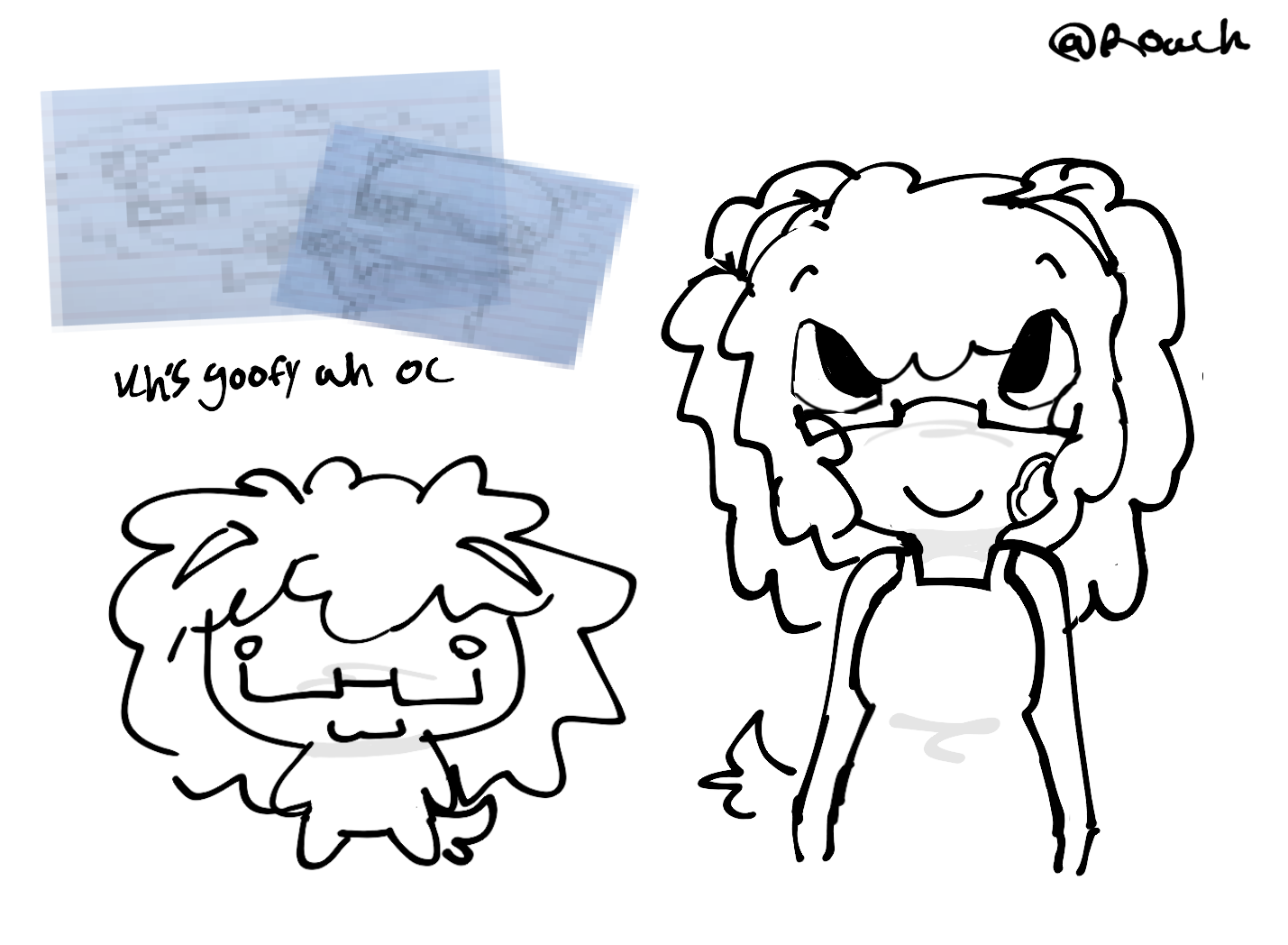 my skibidi friend's oc ^^ - ibisPaint