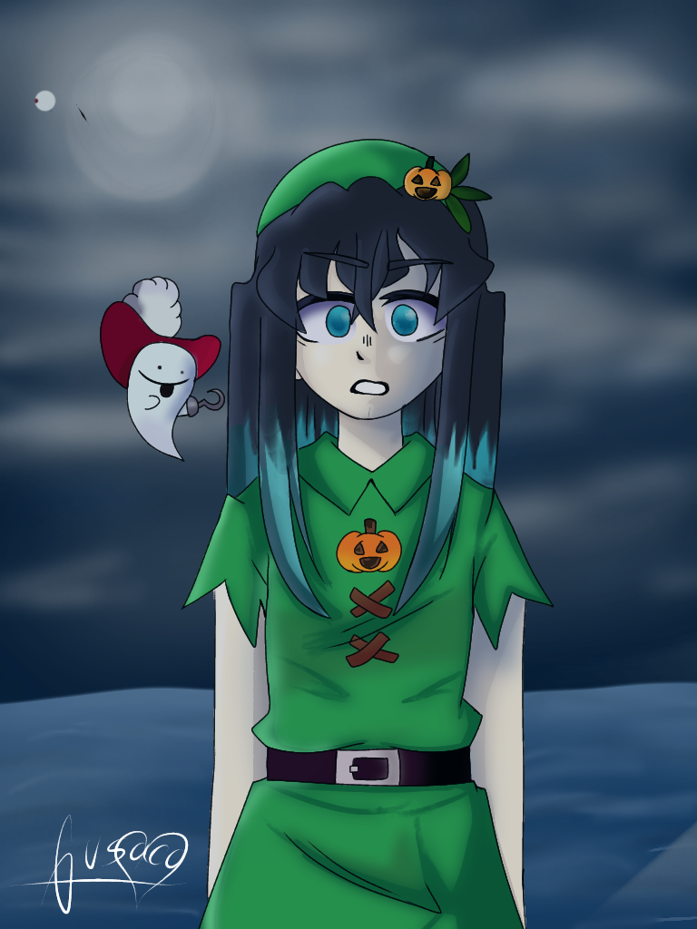 Tokito Muichiro halloween 22 - ibisPaint