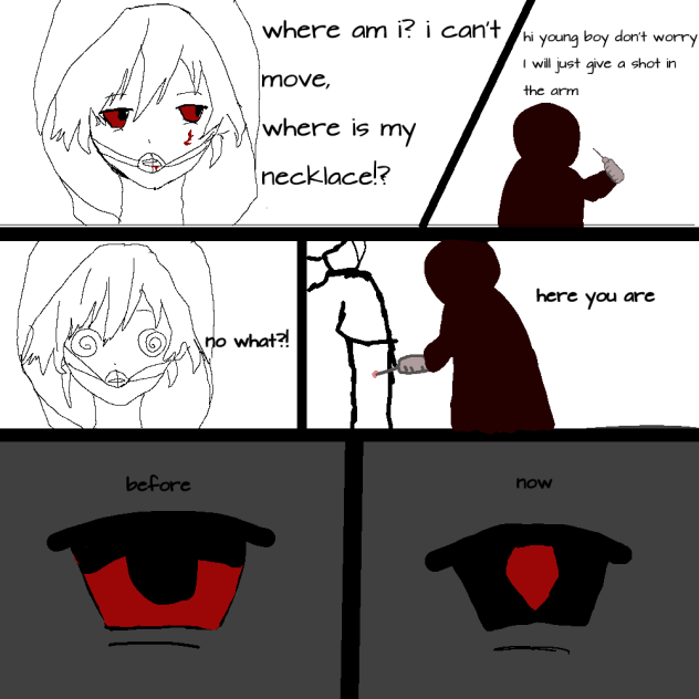 why kay's eye it is now black.. - ibisPaint