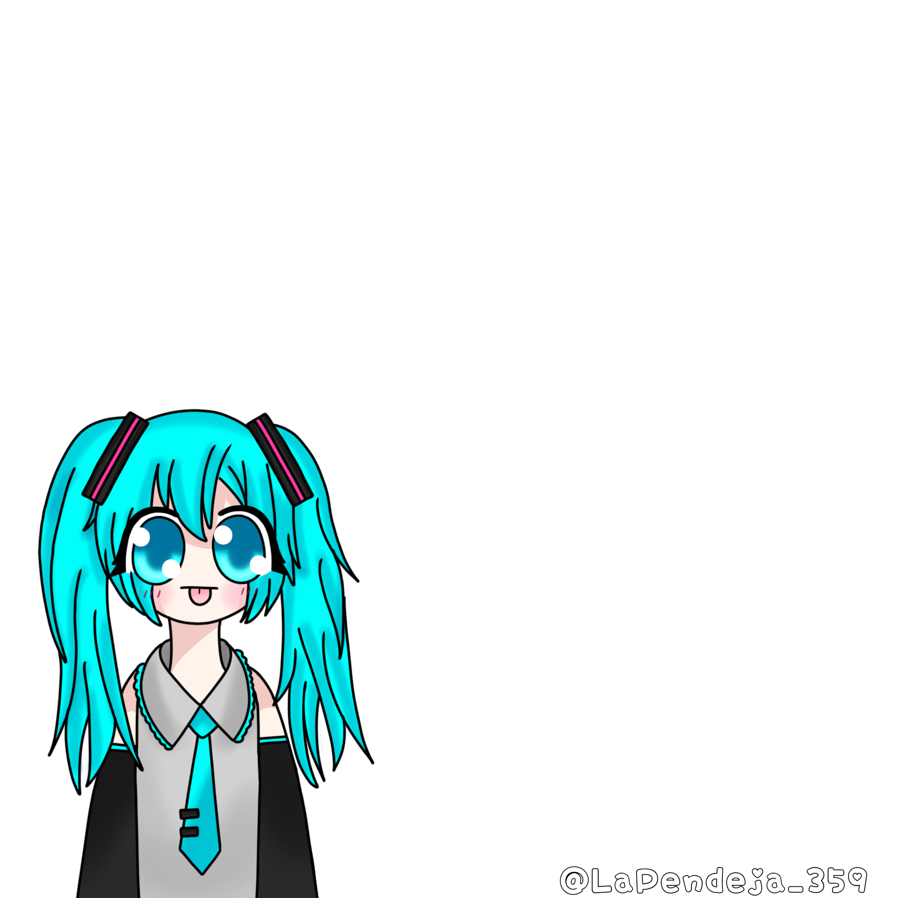 Hatsune Miku Uwu - ibisPaint