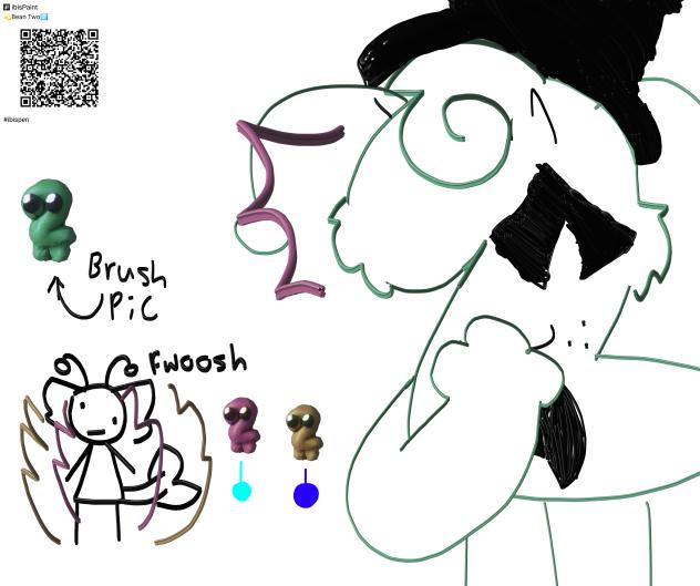 Bean Two brush!!! - ibisPaint