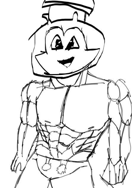 Buff Jolibee - ibisPaint