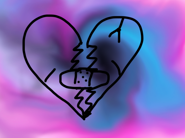 Broken hart - ibisPaint