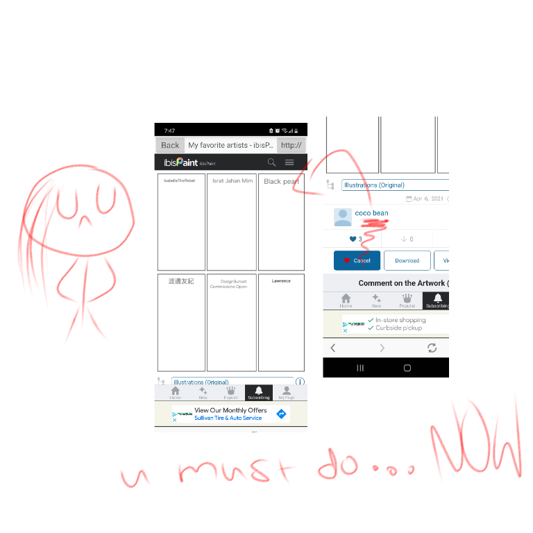 You must do coco beans fav artists - ibisPaint