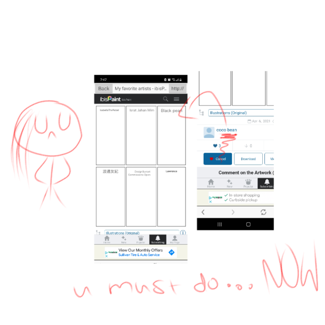 You must do coco beans fav artists - ibisPaint