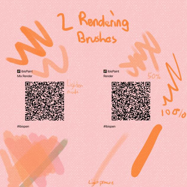Rendering Brushset - ibisPaint