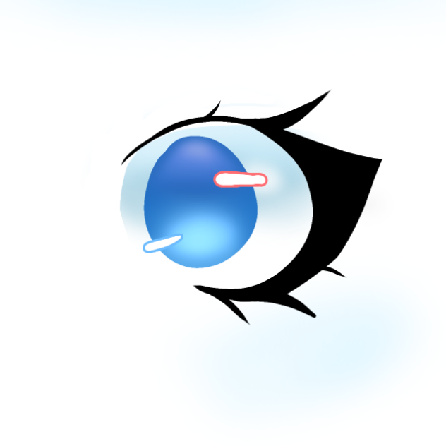 Eye blinking - ibisPaint