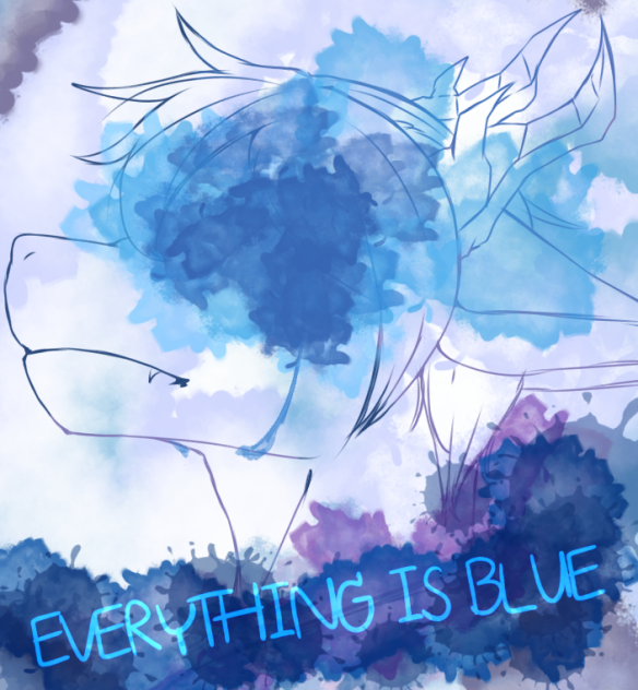 EVERYTHING IS BLUE - ibisPaint