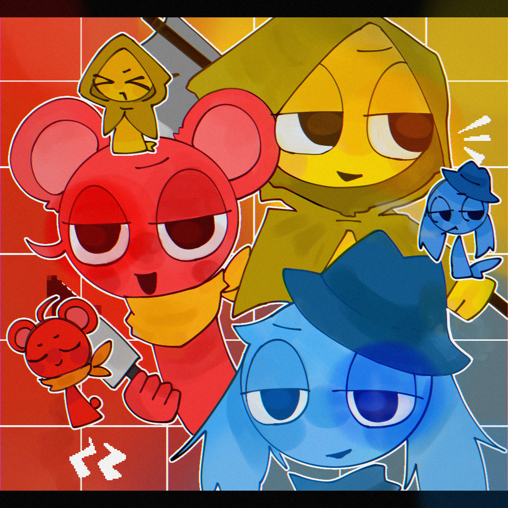 2P 加害者 三人衆 - ibisPaint