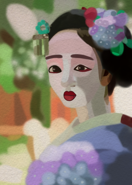 geisha - ibisPaint