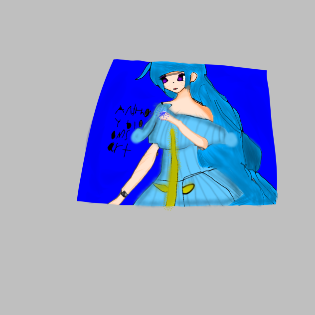 she turned out pretty! - ibisPaint