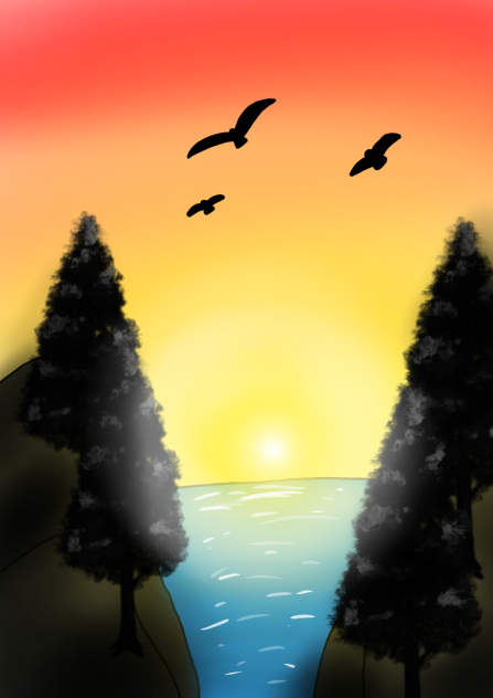 Sunset - ibisPaint