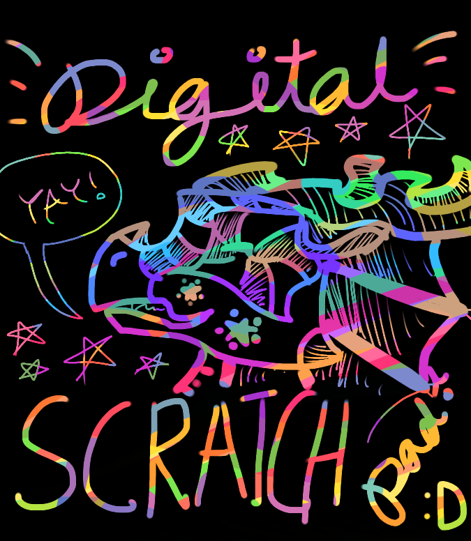 DIGITAL SCRATCH PAD!!! - ibisPaint