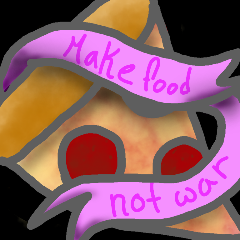 Make Food Not War - ibisPaint