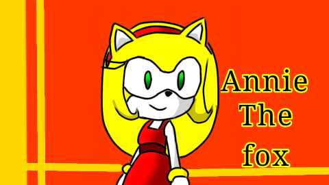 recoloring-amy rose-annie the fox - ibisPaint
