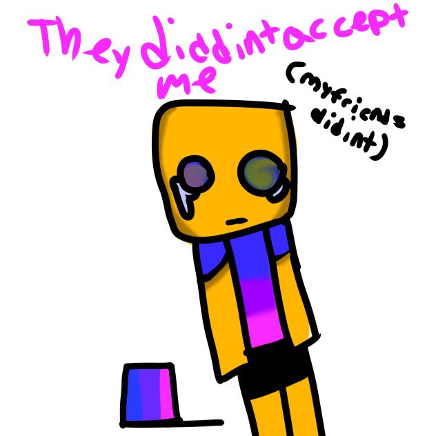 My friends didint accept me - ibisPaint