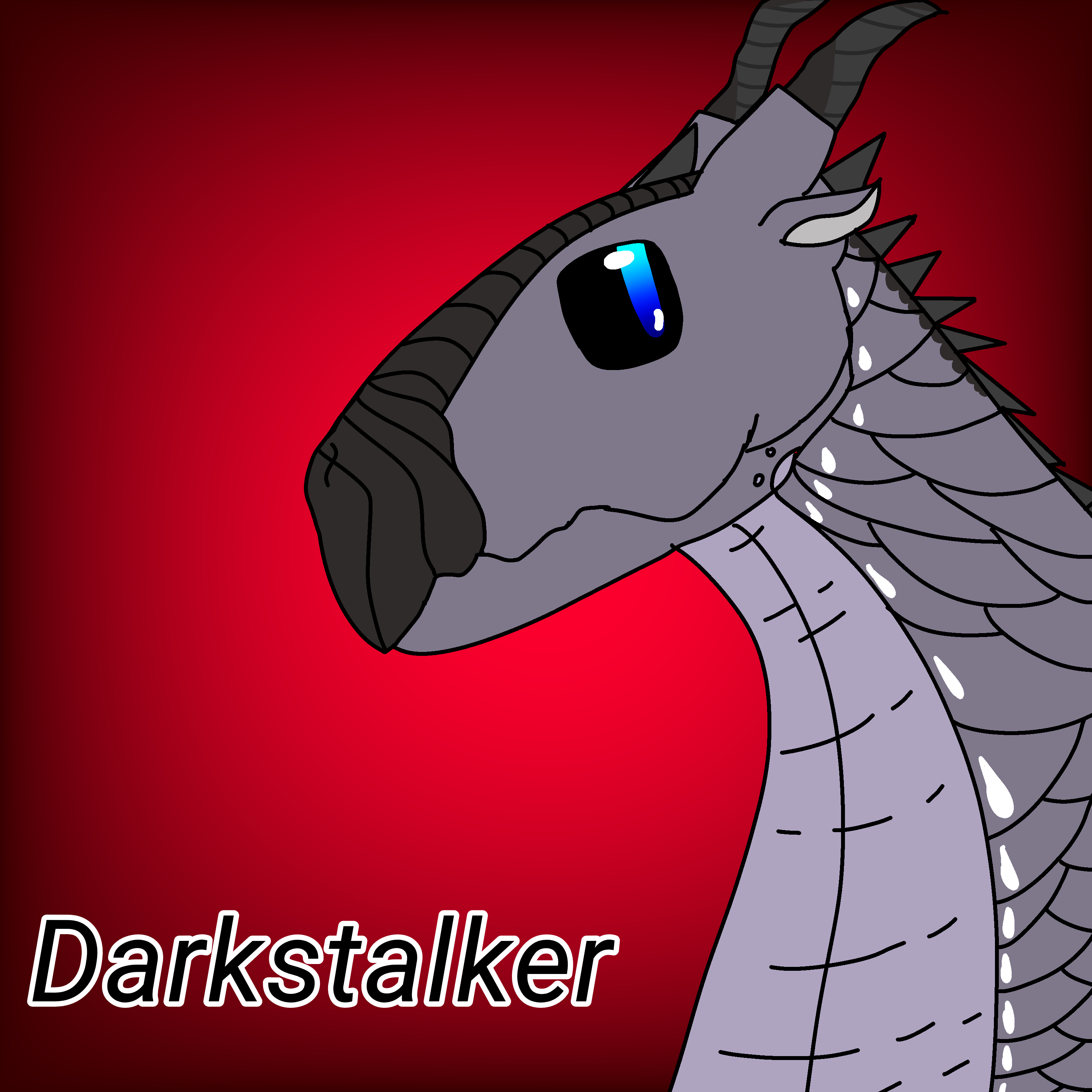 Lazy Dark!Stalker drawing lmfao - ibisPaint