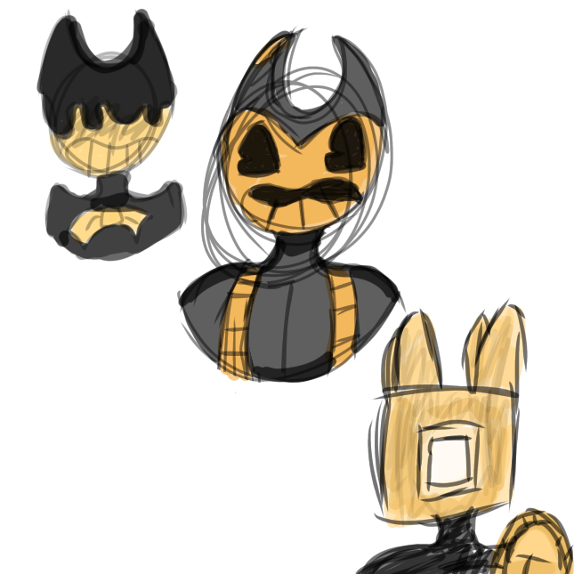 Random batim sketches - ibisPaint
