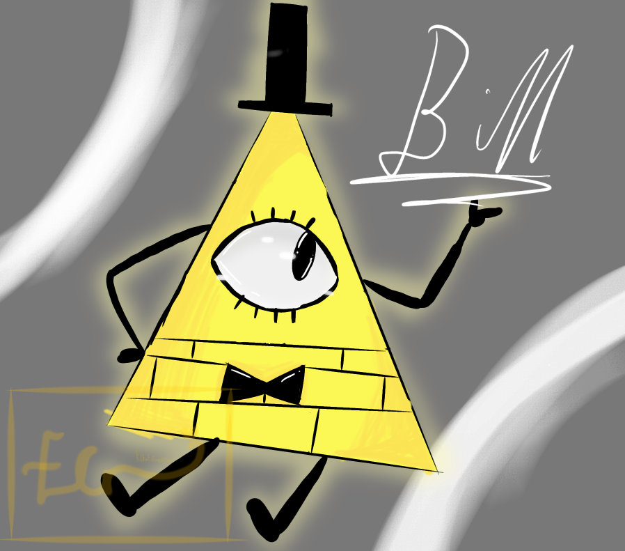Bill from gravity falls - ibisPaint