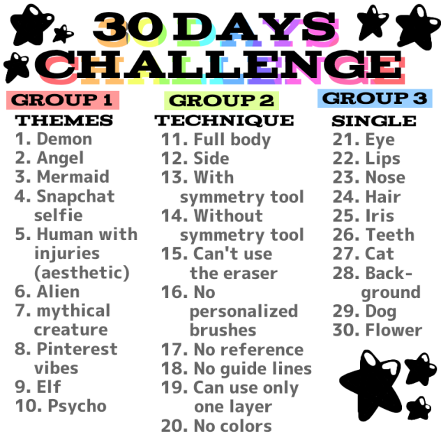 30 DAYS CHALLENGE - ibisPaint