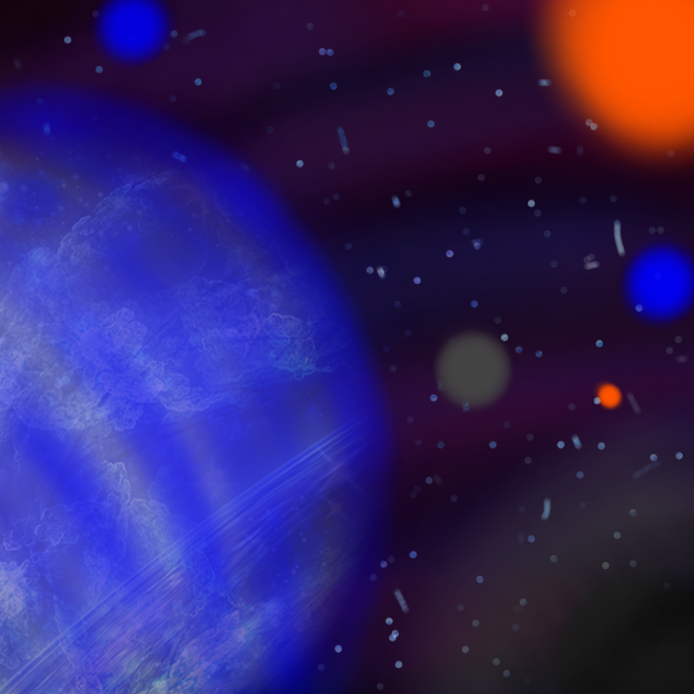 Mystery of the planets - ibisPaint