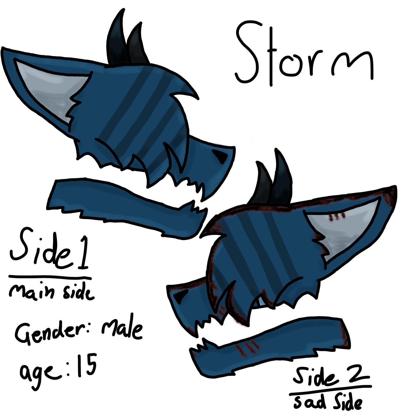 first dragon puppet - ibisPaint