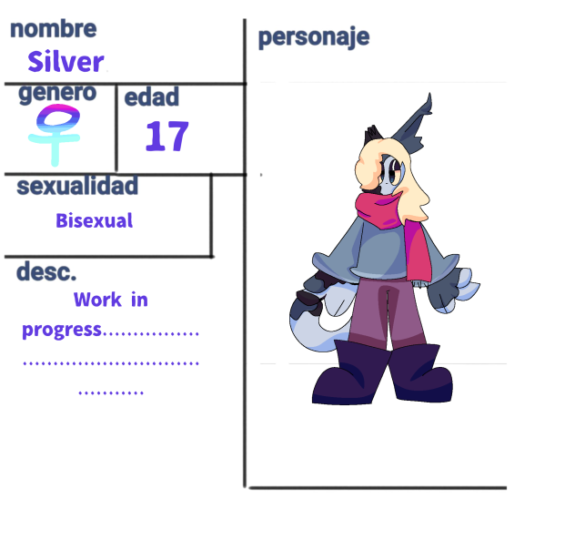 Silver (para Elizabeth villa verde) - ibisPaint