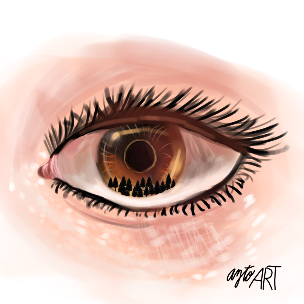 Eye of the eclipse - ibisPaint