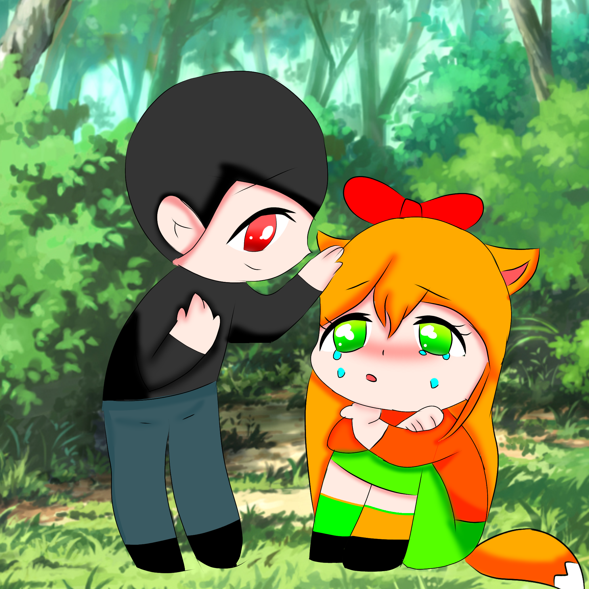 shh don't cry - ibisPaint