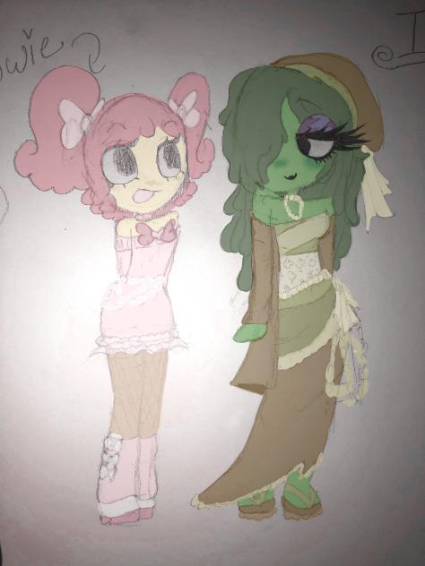 Two of my ocs - ibisPaint