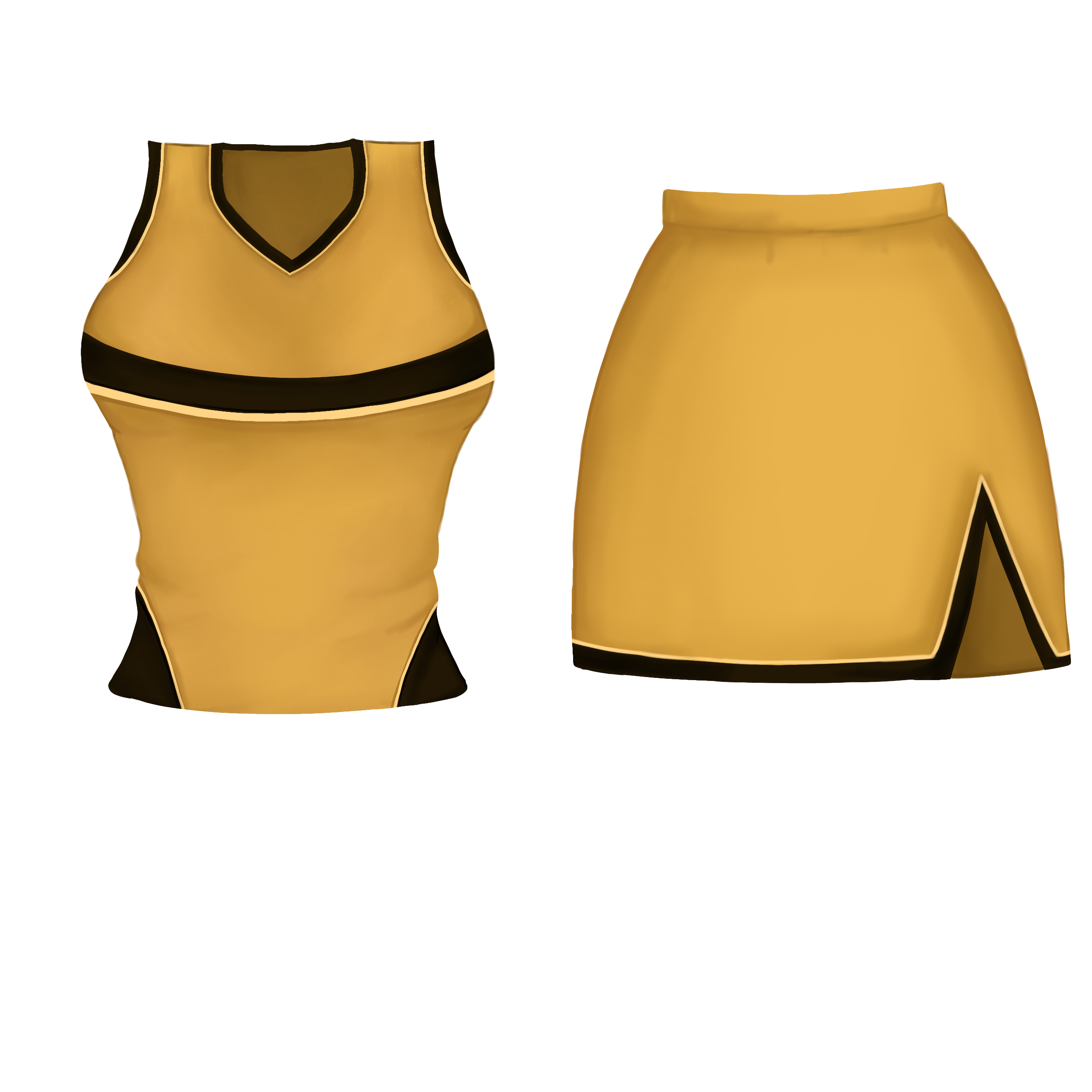 CHEERLEADING OUTFIT - ibisPaint